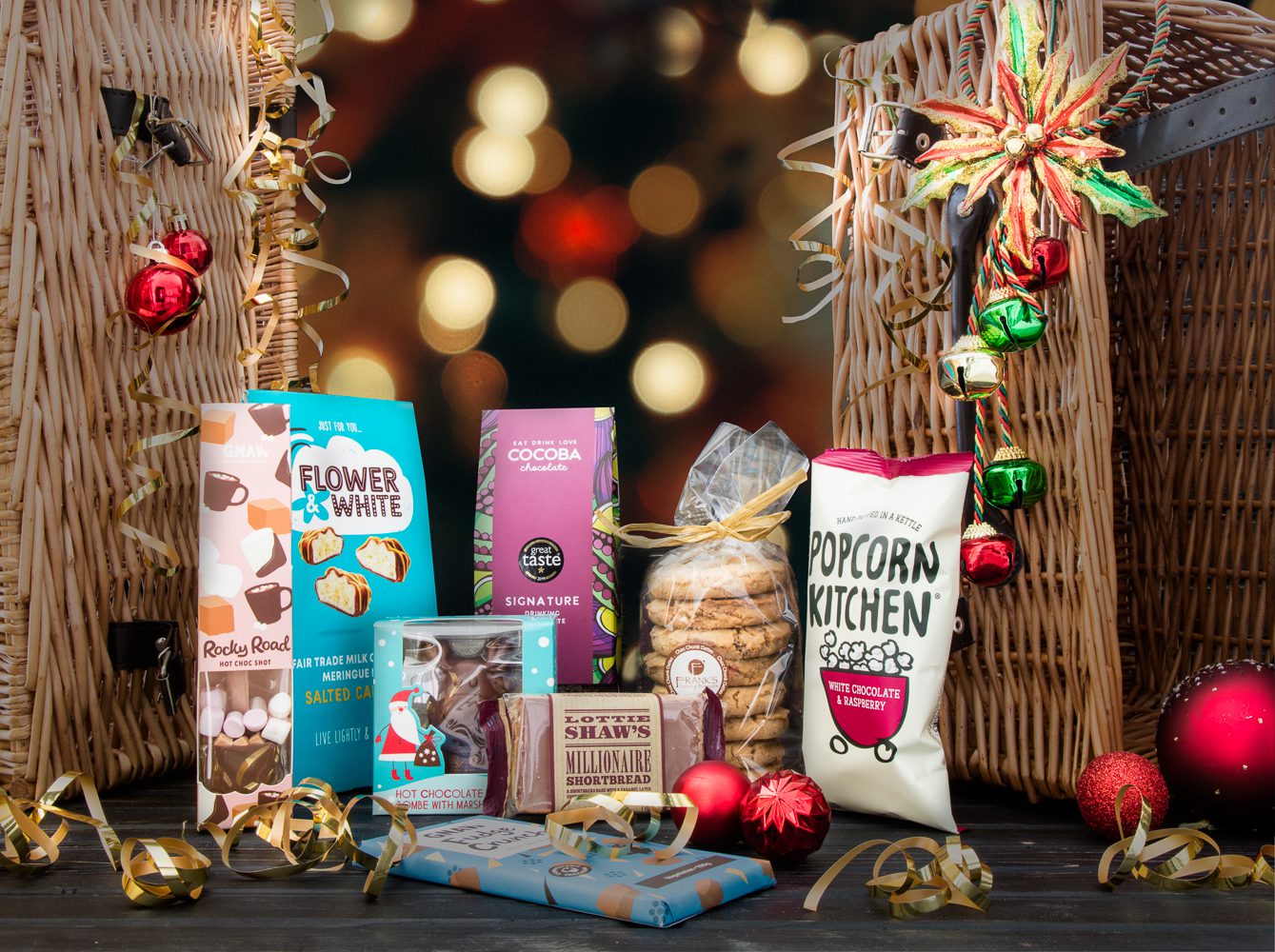 Luxury Christmas Chocolate Treats Gift Hamper - Meringues & More! UK
